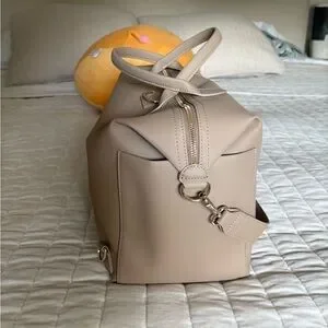 Mina Baie | Bags | Nwot Mina Baie Emmy Midi Vegan Color Sand | Poshmark